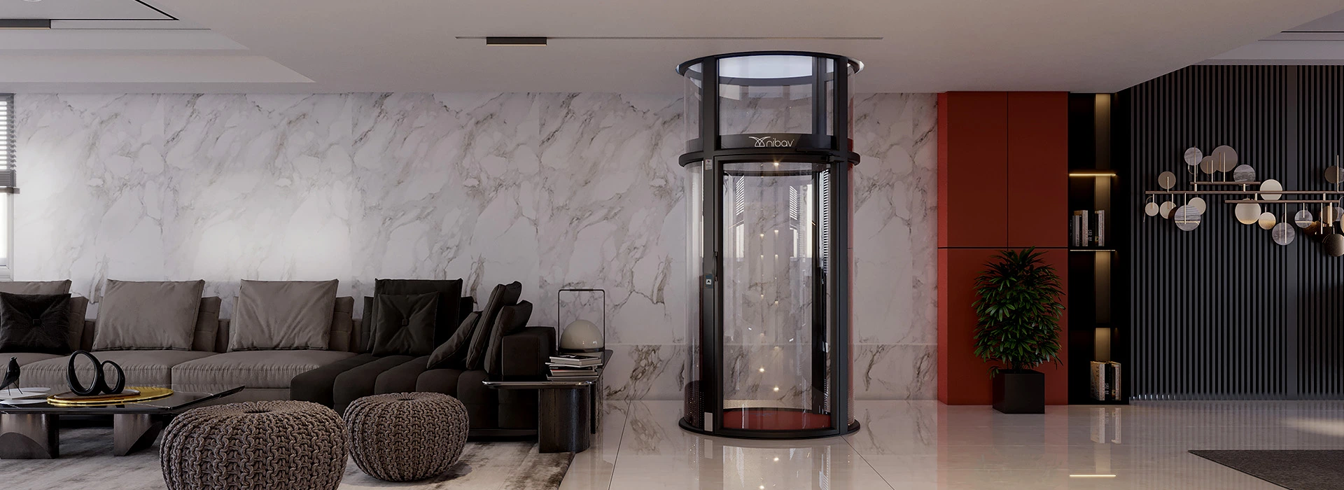 Seamless House Elevators for Homes in Thailand